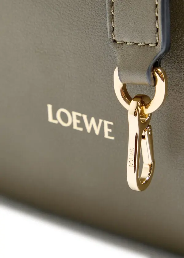 Loewe Flamenco Medium Leather Clutch