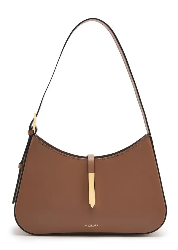 DEMELLIER The Tokyo Leather Shoulder Bag - Tan