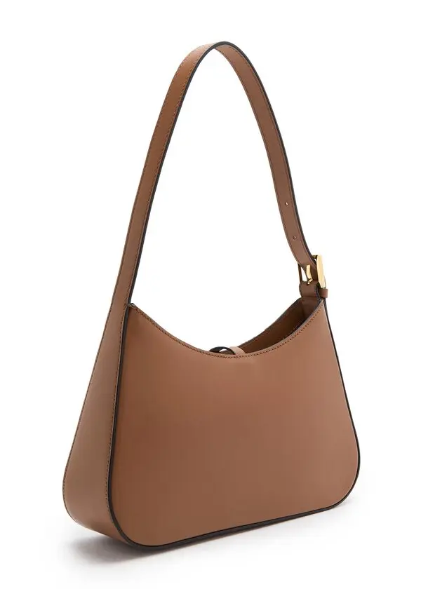 DEMELLIER The Tokyo Leather Shoulder Bag - Tan