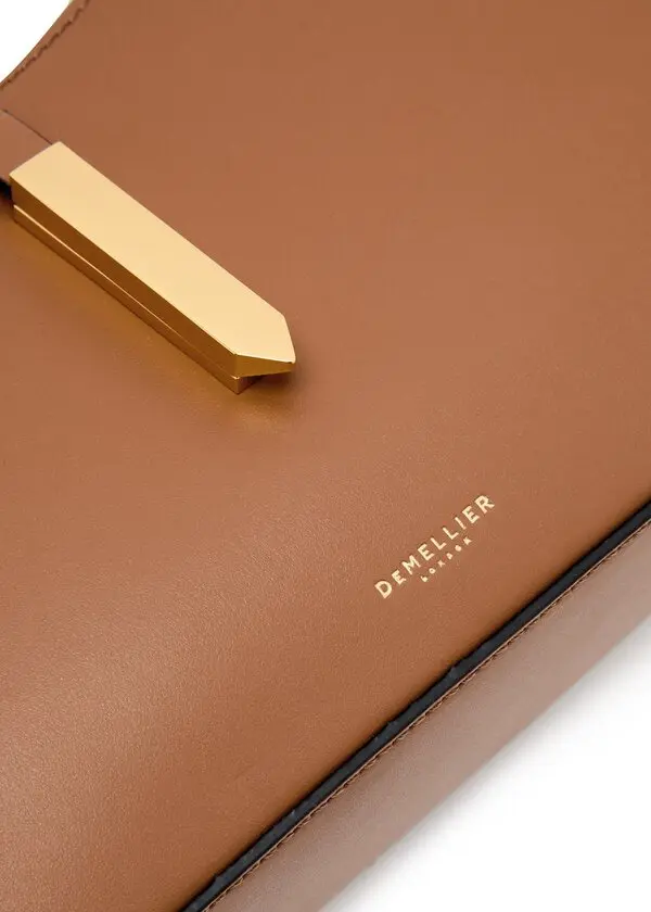 DEMELLIER The Tokyo Leather Shoulder Bag - Tan