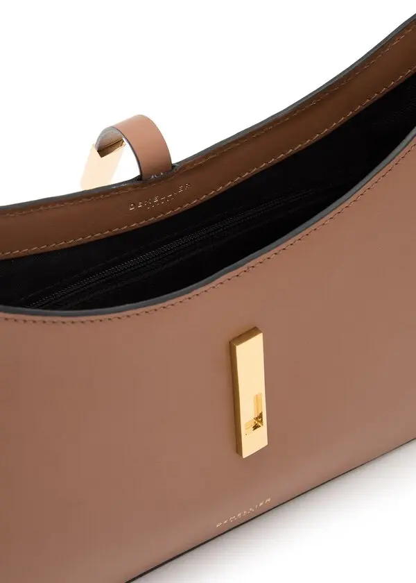 DEMELLIER The Tokyo Leather Shoulder Bag - Tan
