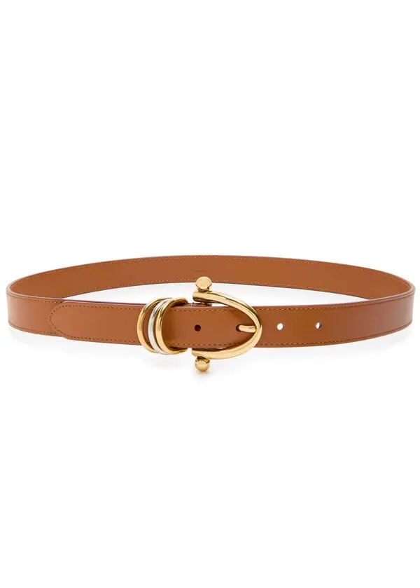 Chloé Leather Belt - Brown