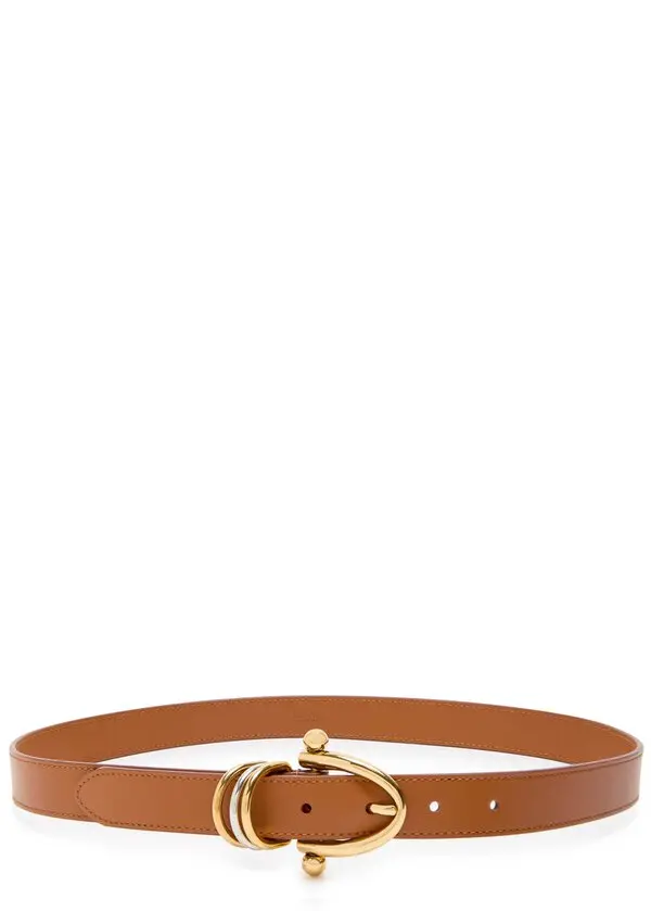 Chloé Leather Belt - Brown