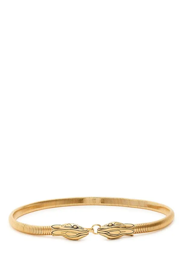Chloé Snake Metal Belt - Gold