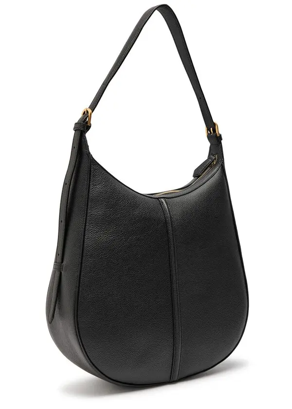 DEMELLIER Siena Grained Leather Tote - Black