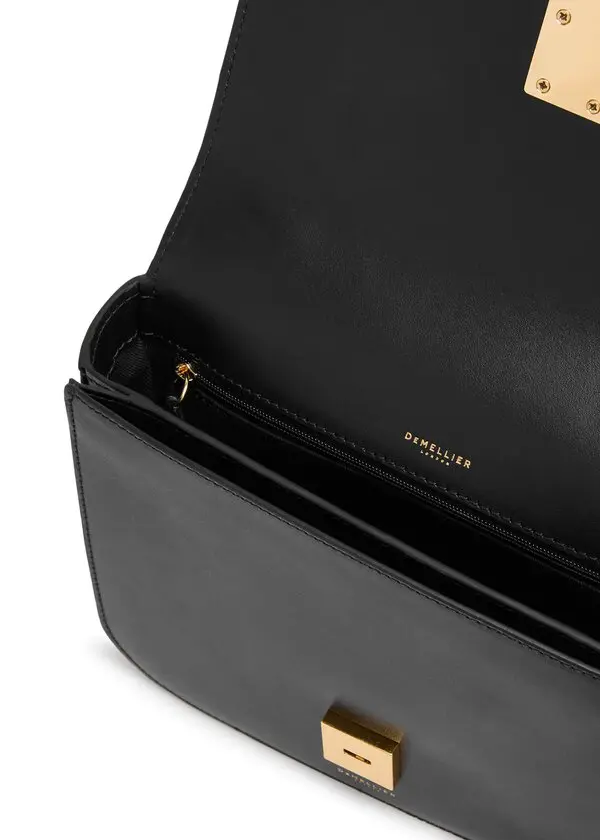 DEMELLIER The Vancouver Leather Cross-body Bag - Black