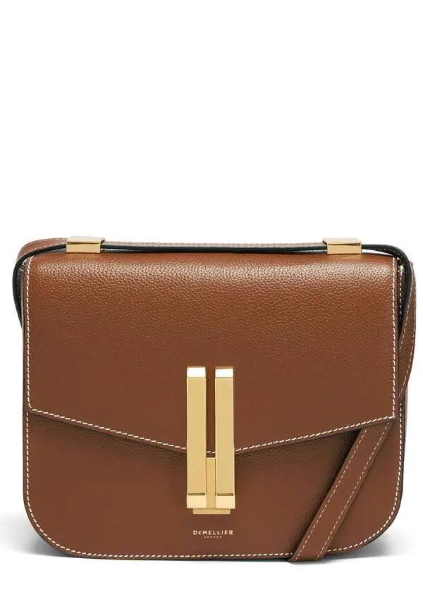 DEMELLIER The Vancouver Leather Cross-body Bag - Tan