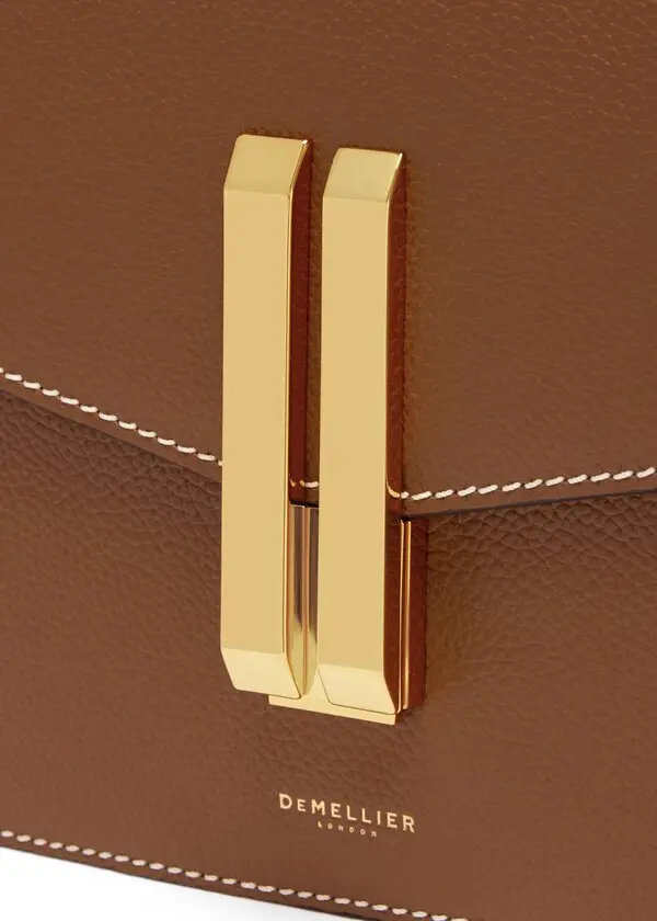 DEMELLIER The Vancouver Leather Cross-body Bag - Tan