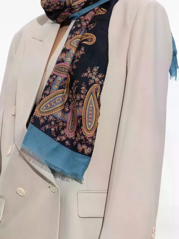 Etro Paisley-pattern Scarf