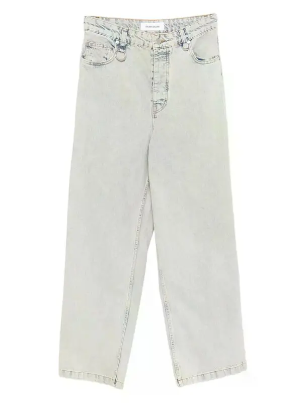 Études Studio Ring-detail Straight Leg Jeans