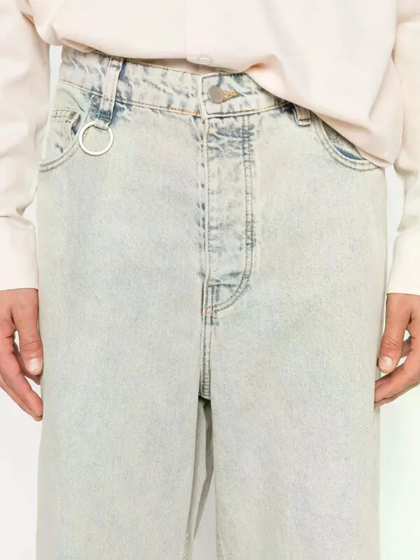 Études Studio Ring-detail Straight Leg Jeans
