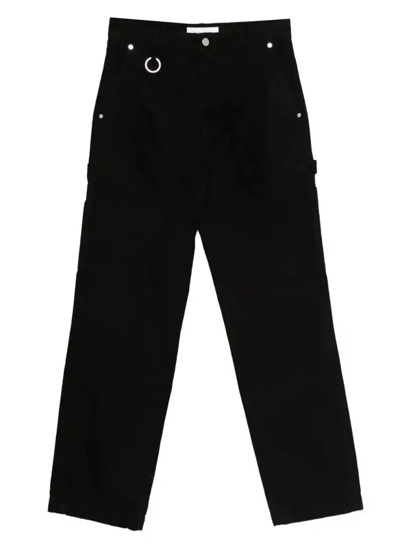 Études Studio Ring-detail Carpenter Pants - Black