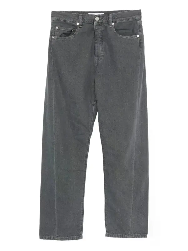 Études Studio Logo-patch Straight-leg Jeans