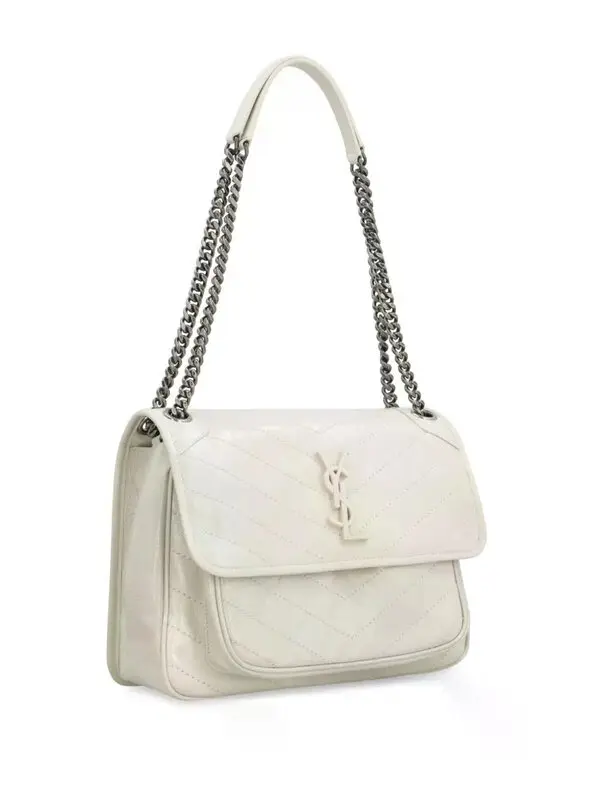 Saint Laurent Niki Shoulder Bag - Neutrals