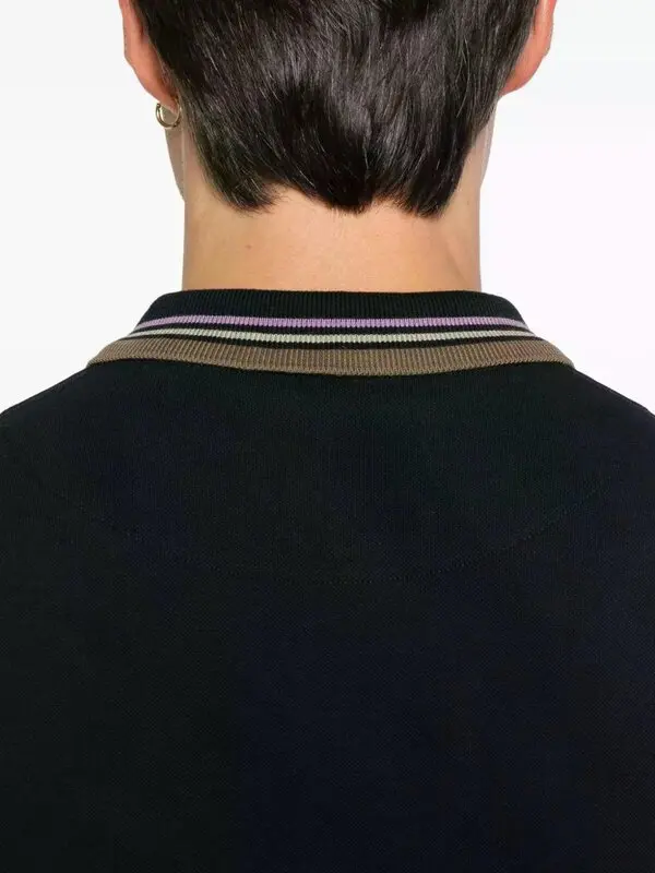 VIVIENNE WESTWOOD Tipped-collar Polo Shirt