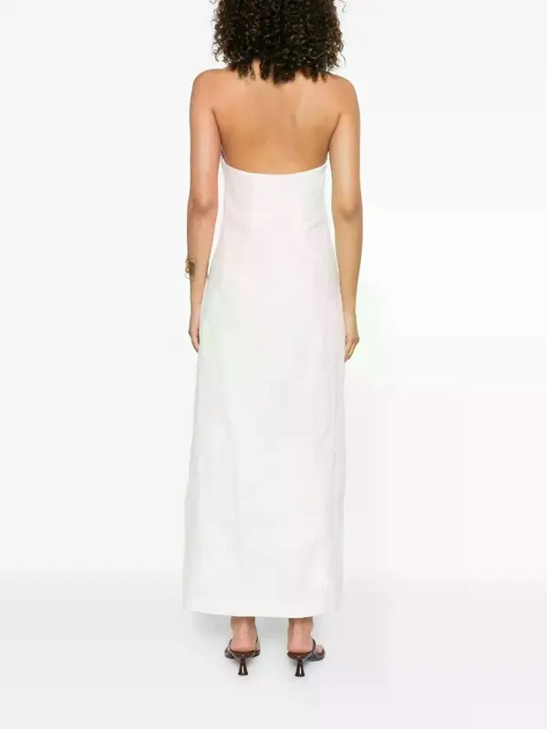 SIR. Halterneck Embroidered Dress