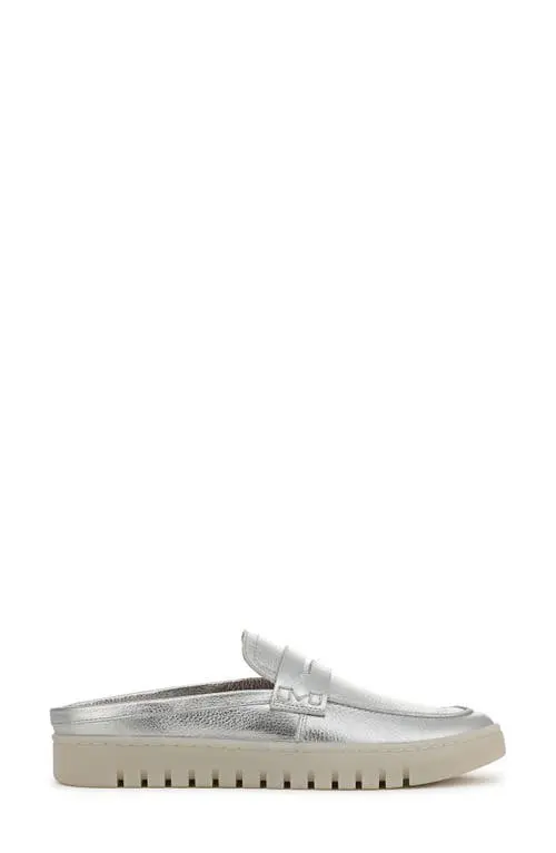 Vionic Uptown Penny Loafer Mule - Silver