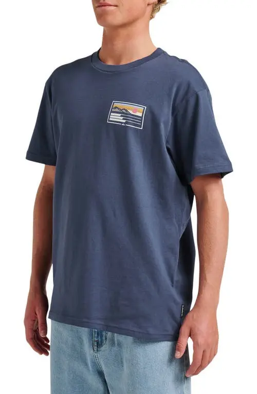 Quiksilver Coastal Vibes Graphic T-shirt - Navy