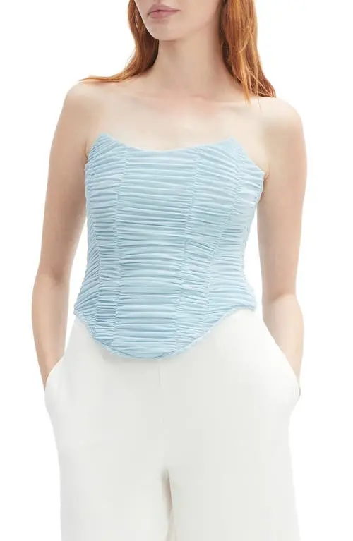 Bardot Elise Mesh Strapless Top