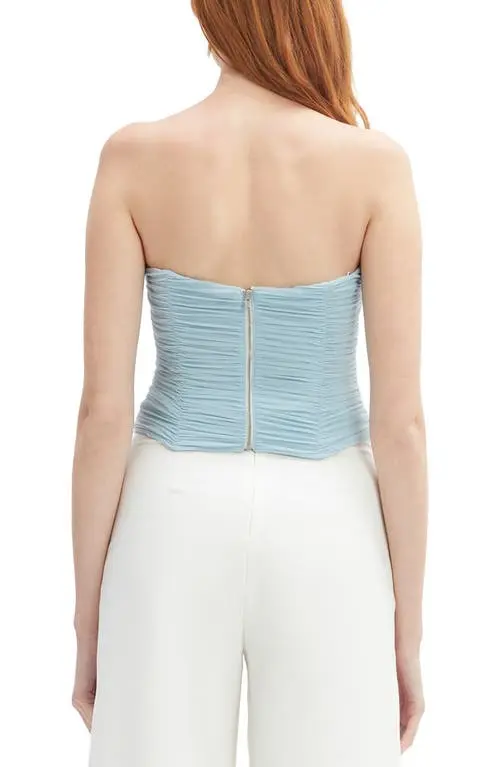 Bardot Elise Mesh Strapless Top