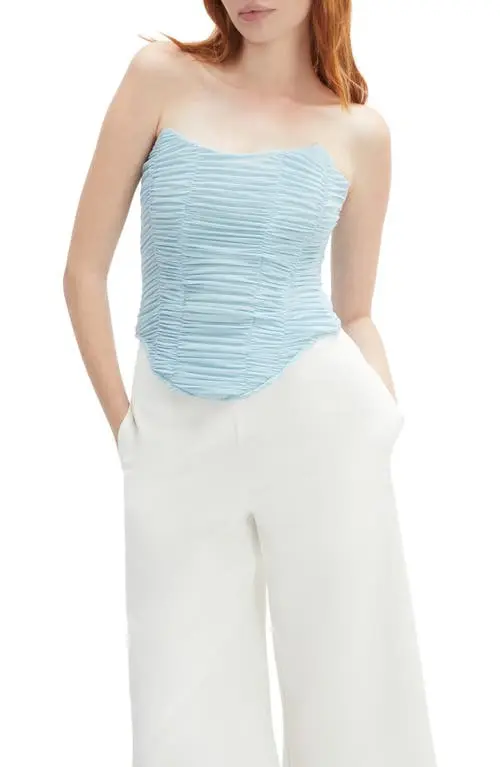 Bardot Elise Mesh Strapless Top