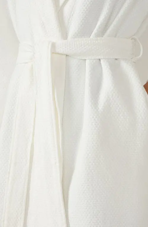 COYUCHI Adriatic Organic Cotton Robe - Alpine White