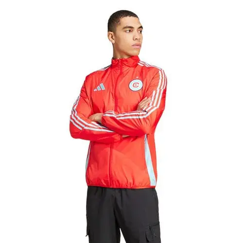 Adidas Chicago Fire 2025 Anthem Reversible Full-zip Jacket