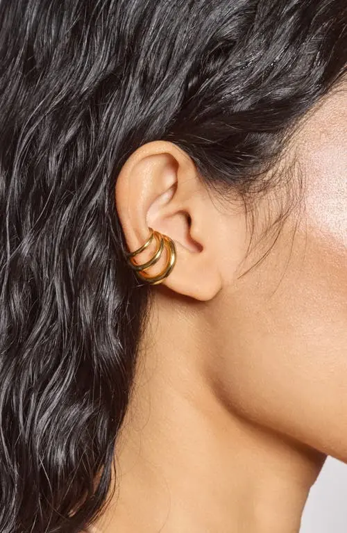 Lady Grey Triple Ear Cuff - Gold