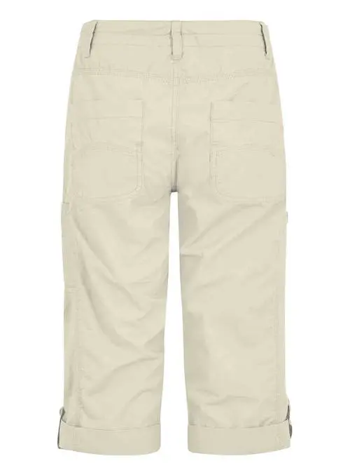 WEIRD FISH Salena 3/4 Length Trousers - Oyster
