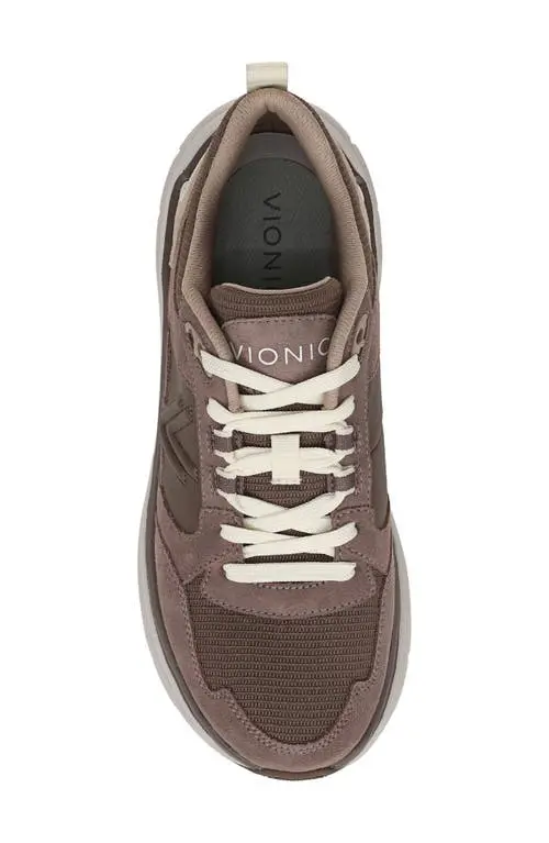 Vionic Walk Max Skyline Athletic Sneakers - Milk Chocolate