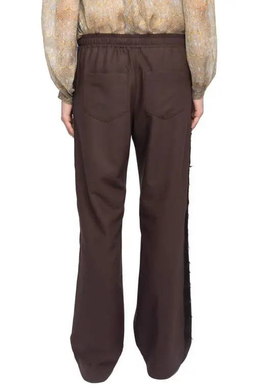 Zadig&Voltaire Poma Tailleur Drawstring Pants - Dark Chocolate
