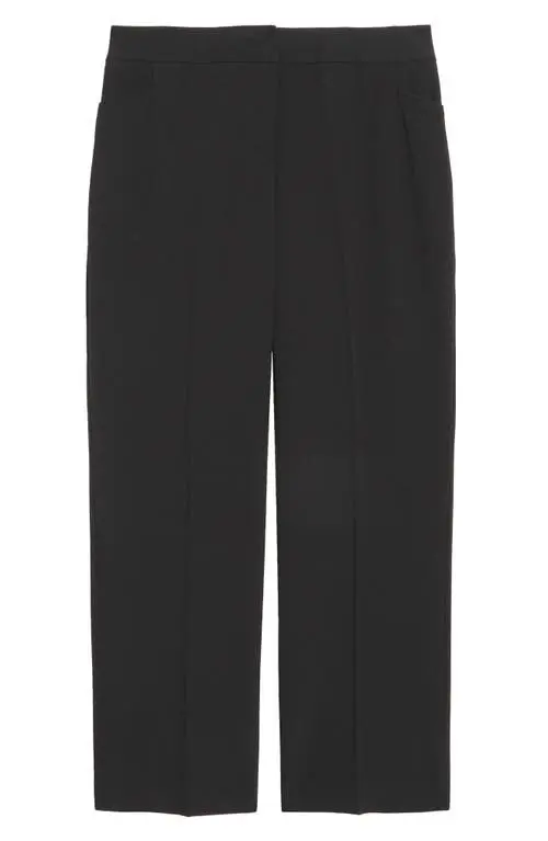 KASPER Elastic Back Trousers - Black
