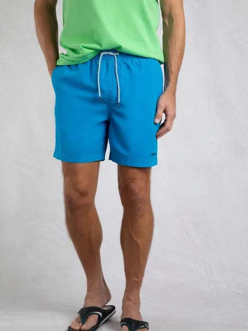 WEIRD FISH Banning Swim Short - Lagoon Blue