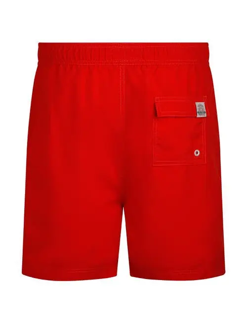 WEIRD FISH Banning Swim Short - Retro Red