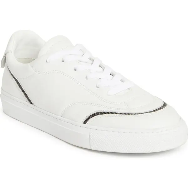 Brunello Cucinelli Monili Trim Low Top Sneakers