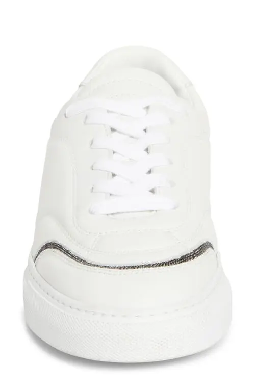 Brunello Cucinelli Monili Trim Low Top Sneakers