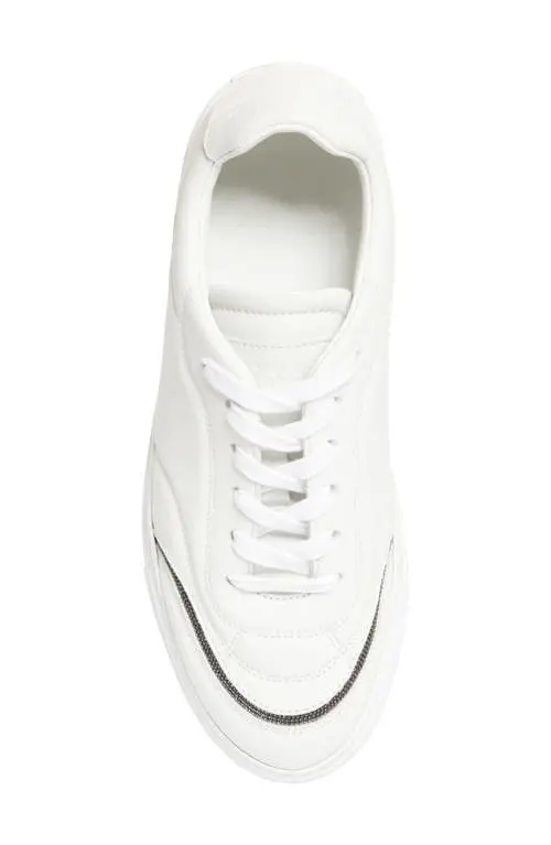 Brunello Cucinelli Monili Trim Low Top Sneakers