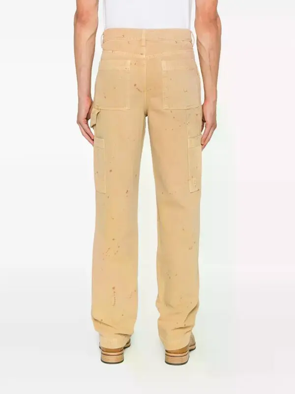 ÉTUDES STUDIO Paint-splatter Carpenter Trousers