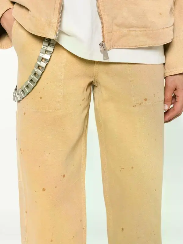 ÉTUDES STUDIO Paint-splatter Carpenter Trousers