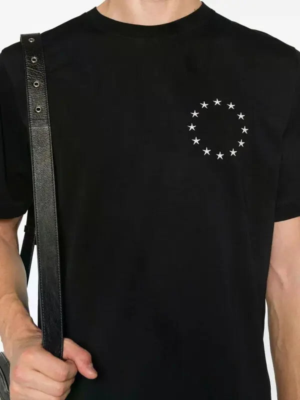 Études Studio Europa Star-embellished T-shirt - Black