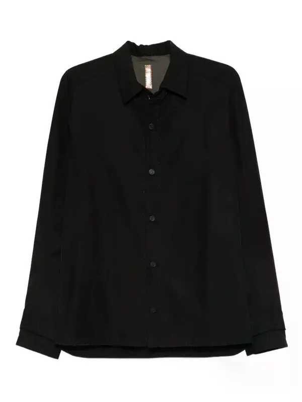 LAYER ZERO Button-detail Long-sleeve Shirt