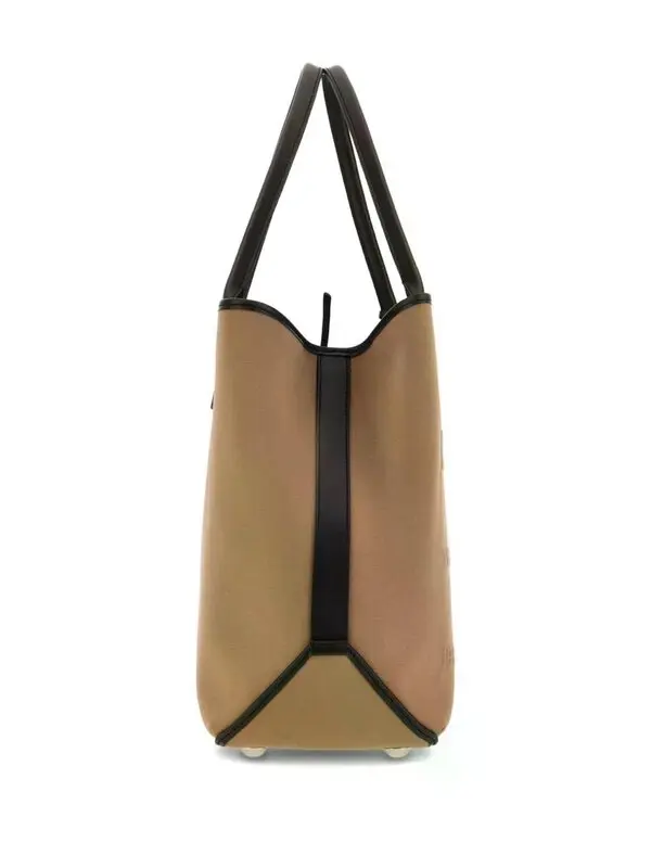 Hogan Medium Script Tote Bag - Neutrals