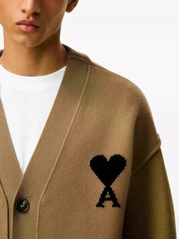 Ami De Coeur Cardigan - Brown