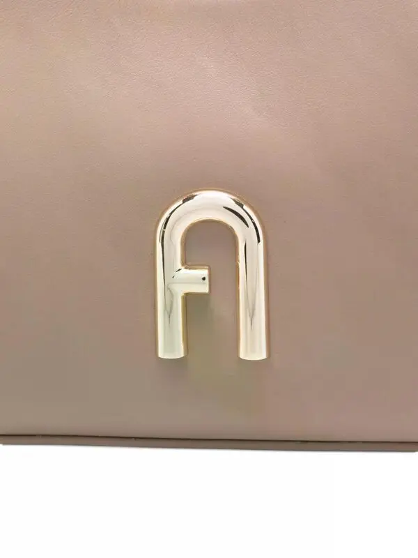 Furla Leather Shoulder Bag - Neutrals