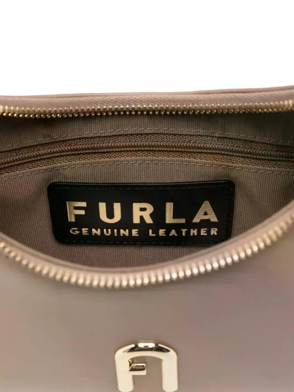 Furla Leather Shoulder Bag - Neutrals