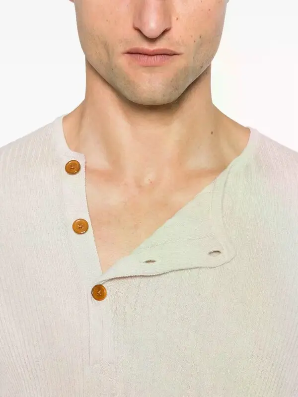 VIVIENNE WESTWOOD Ribbed Button-placket Sweater