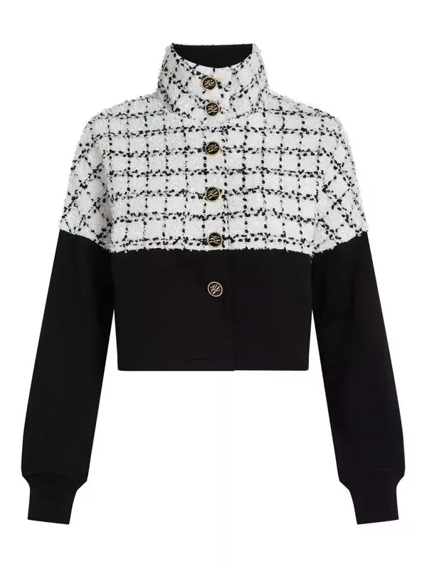 Karl Lagerfeld Bouclé Sweat Jacket
