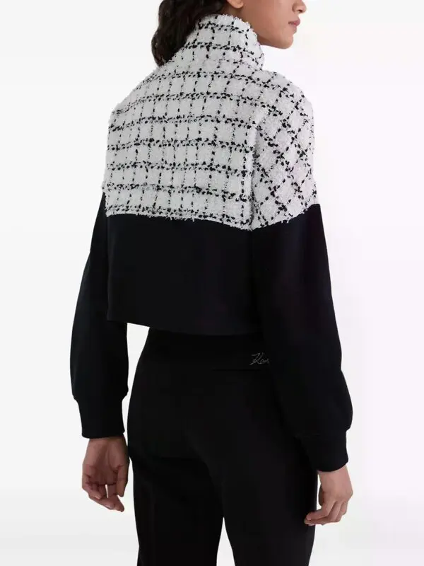 Karl Lagerfeld Bouclé Sweat Jacket
