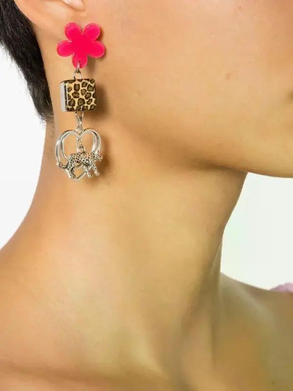 AMIR SLAMA Charm-detail Drop Earrings
