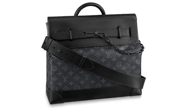 LOUIS VUITTON Steamer Monogram Eclipse - Black